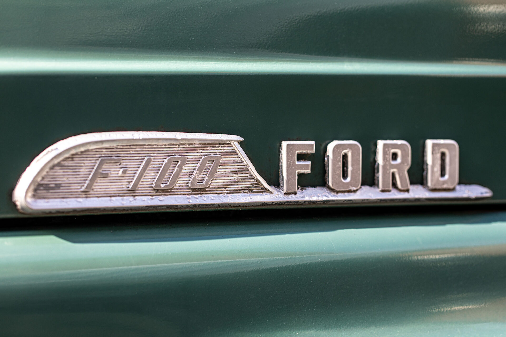 1957 Ford F100 Badge | Litchfield Distillery