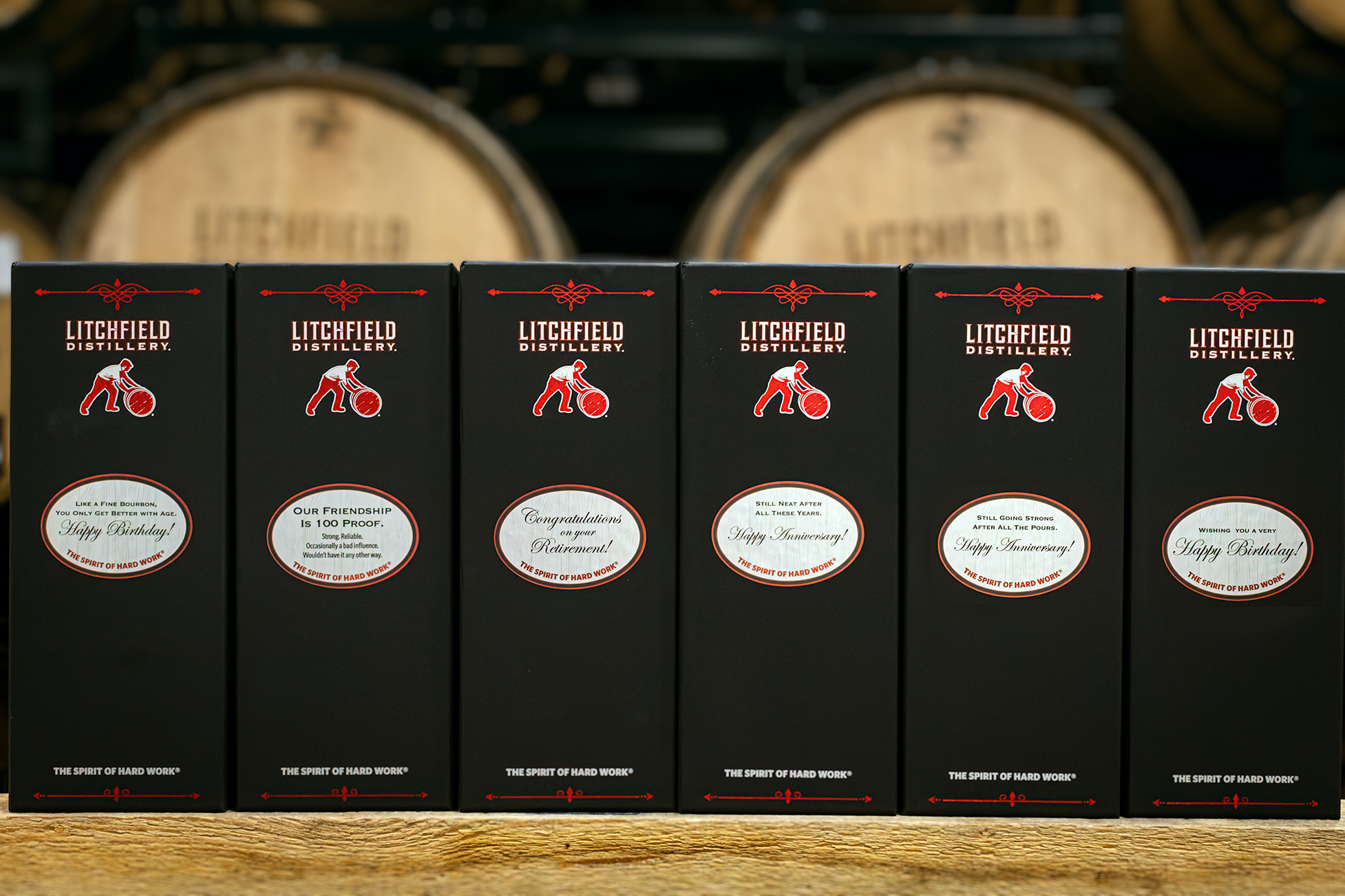 New Customizable Gift Boxes | Litchfield Distillery